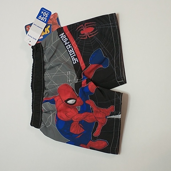Marvel | Swim | Marvel Spiderman Swim Trunks Size 2m With Upf 5 | Poshmark